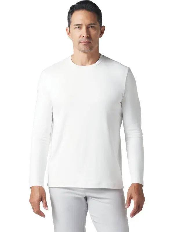 JACK ARCHER Precision Long Sleeve Shirt - True White