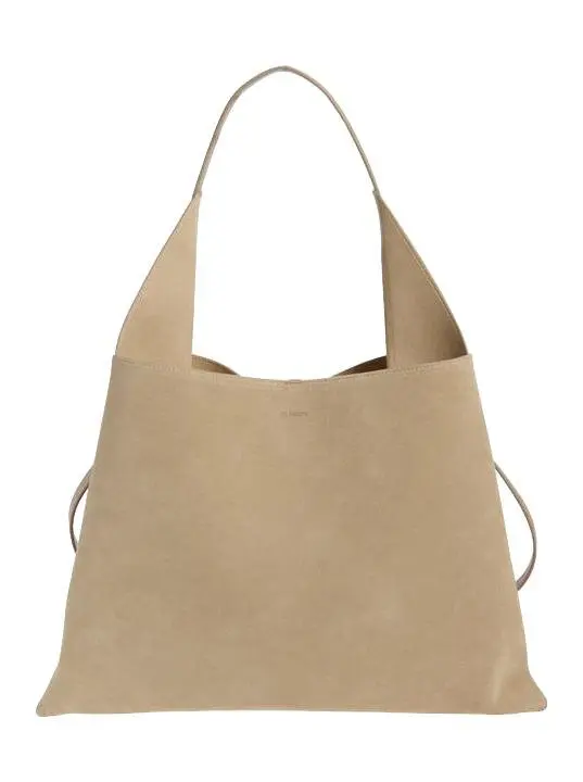 REE PROJECTS Large Clare Suede Tote - Sandstone