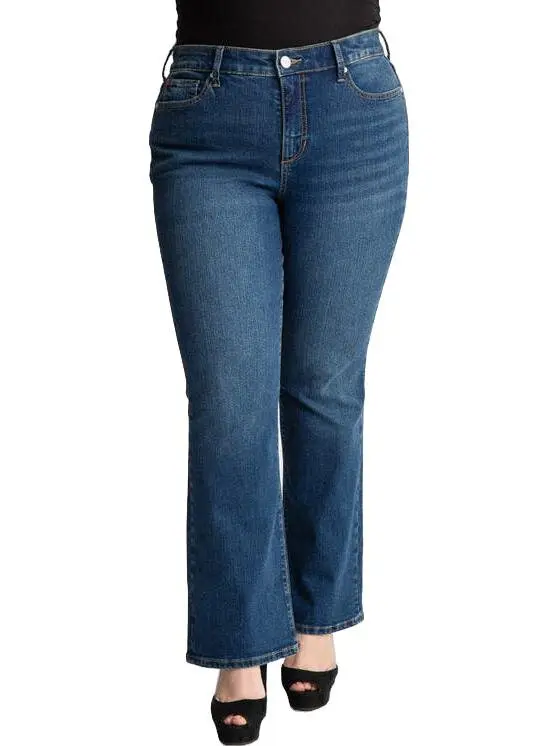 SLINK JEANS High-rise Bootcut Jeans - Luna