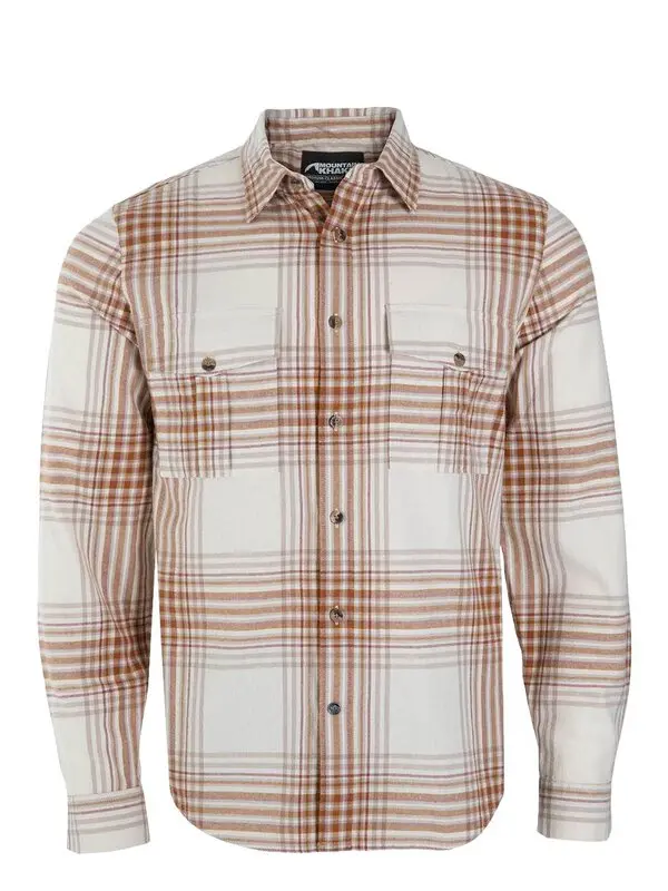MOUNTAIN KHAKIS Noda Flannel Shirt - Parchment