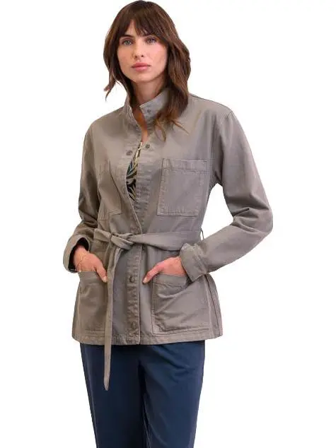 CELTIC & CO. Canvas Safari Jacket - Taupe