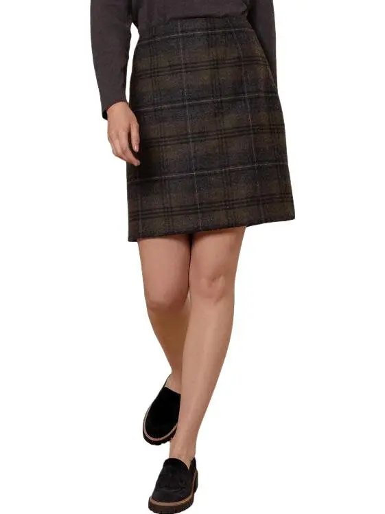 CELTIC & CO. Wool Skirt - Cairngorm Heath