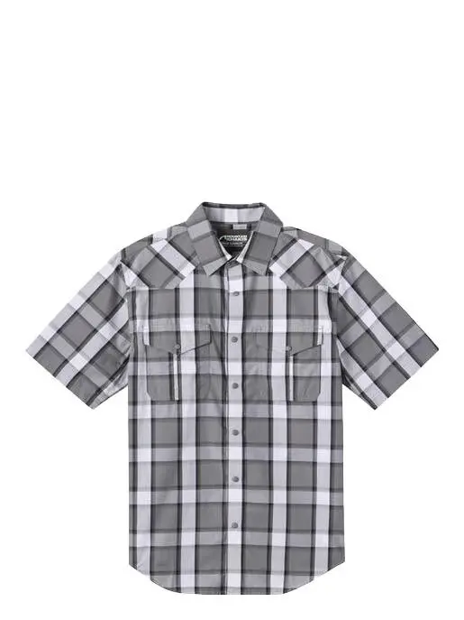 MOUNTAIN KHAKIS Rodeo Short Sleeve Shirt - Gunmetal