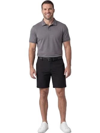 JACK ARCHER Jetsetter Tech Shorts 7-inch Inseam - True Black