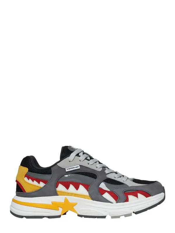 BAPE Shark Sta M1 'country Pack Malaysia' Sneakers - Grey