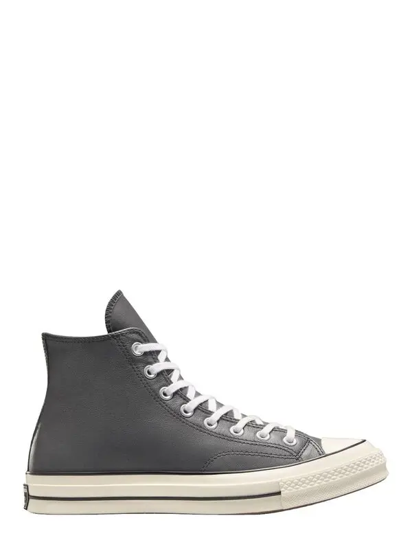 CONVERSE Chuck 70 High Heritage Color Leather Sneakers - Grey