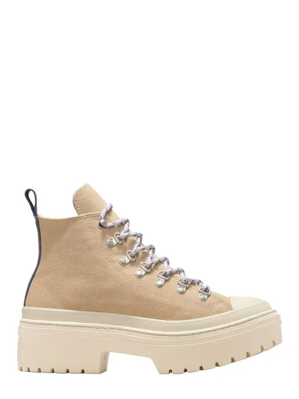CONVERSE Chuck Taylor All Star Lugged Heel Platform Waterproof High Top Sneakers - Tan