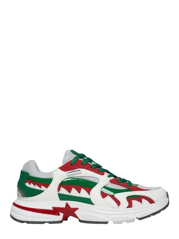 BAPE Shark Sta M1 'country Pack Italy' Sneakers - Green