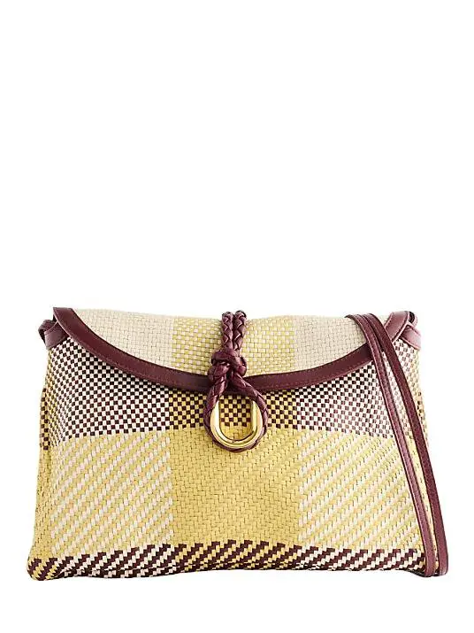 Bottega Veneta Liberta Leather Cross Body Bag - Tart. Ba-st-se/ba-mb