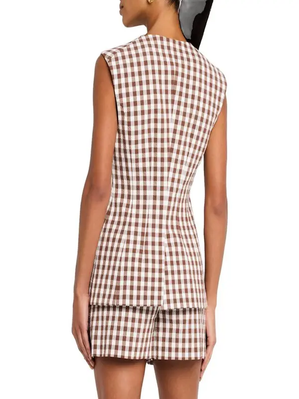 Veronica Beard - Veronica Beard Lois Gingham Vest