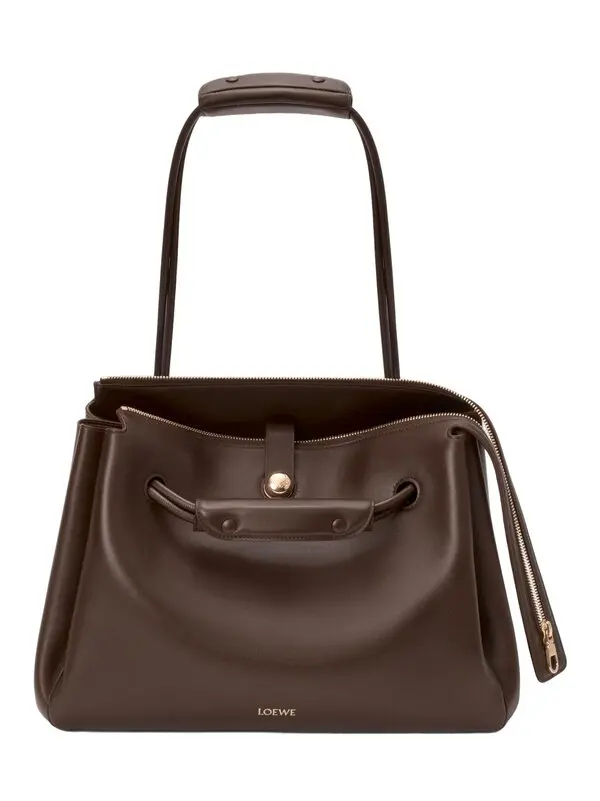 Loewe Large Madrid Bag - Dark Chestnut
