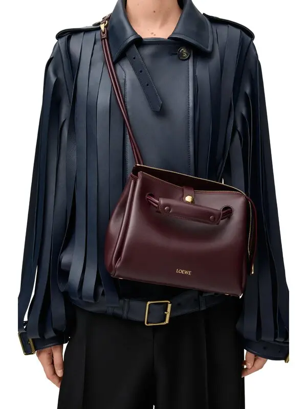 Loewe Small Madrid Bag - Dark Burgundy
