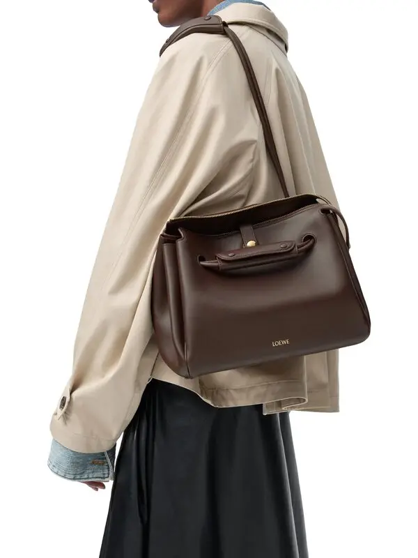 Loewe Medium Madrid Bag - Dark Chestnut