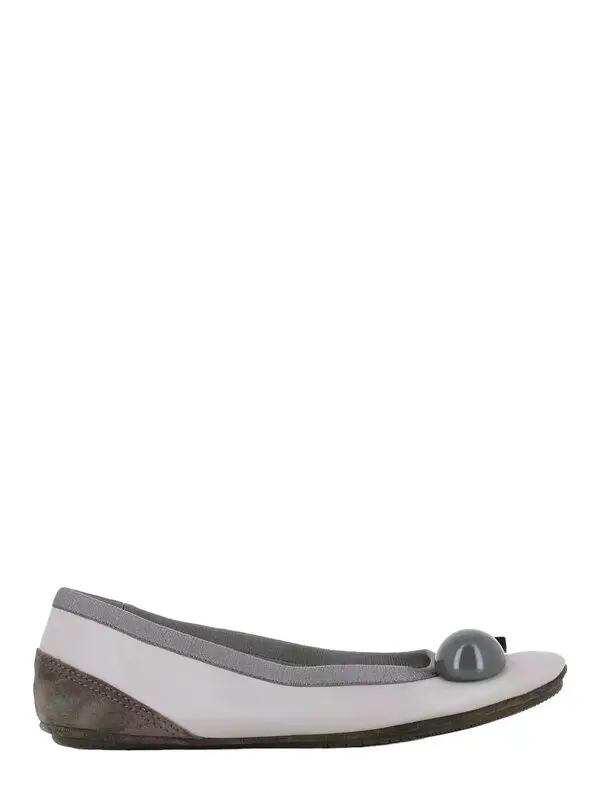 DOVE NUOTANO GLI SQUALI Becky Ballerina Shoes - Grey
