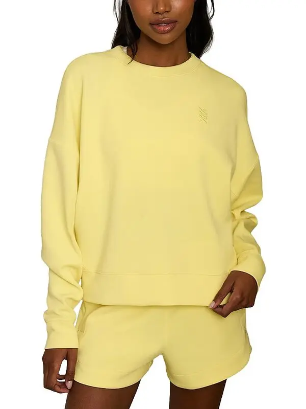 RHONE Dreamglow Crewneck Sweatshirt - Lemon Lime