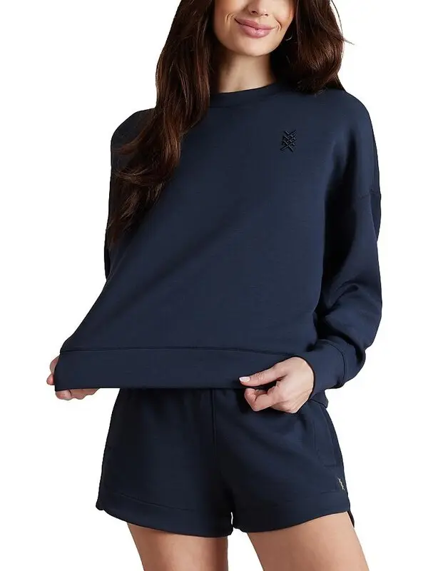 RHONE Dreamglow Crewneck Sweatshirt - Navy Blue