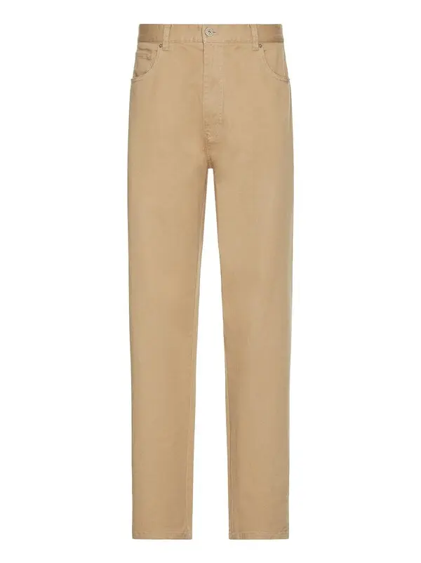 Barbour Washed Stretch Twill Trousers - Washed Stone