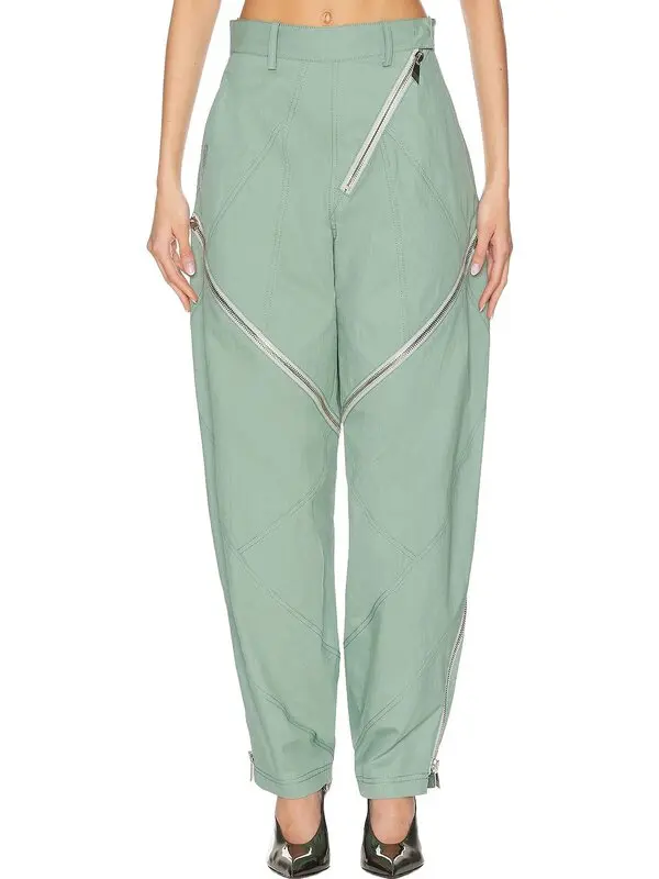 Attico Long Pant - Sage Green