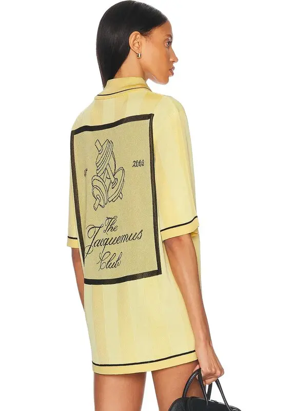 Jacquemus Le Polo Liga - Light Yellow