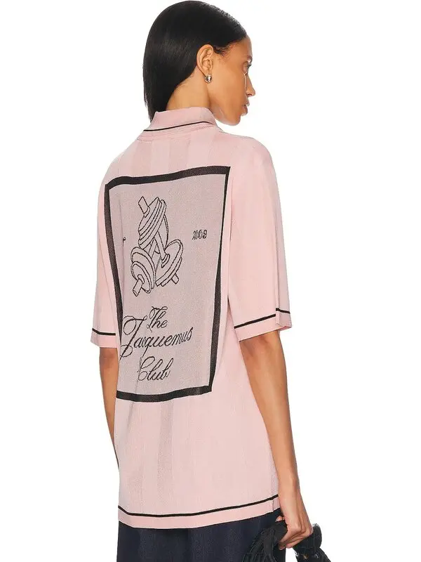 Jacquemus Le Polo Liga - Light Pink