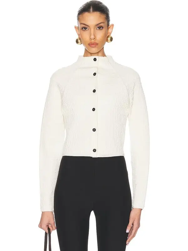 Jacquemus Le Cardigan Scala - Off White