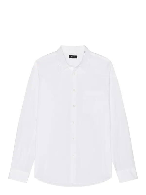 Theory Weekend Button Down Shirt - White