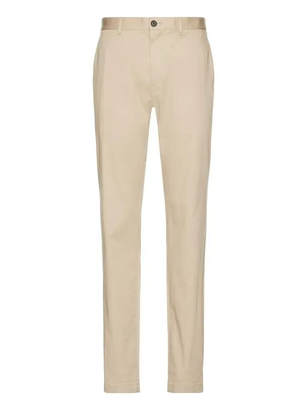 Theory Cotton Twill Zaine Pant - Earl Grey