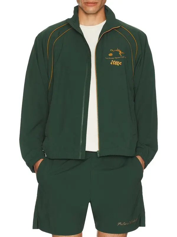 PALMES Track Jacket - Dark Green
