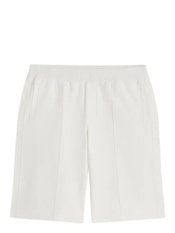 Cos Elasticated Knitted Shorts - White