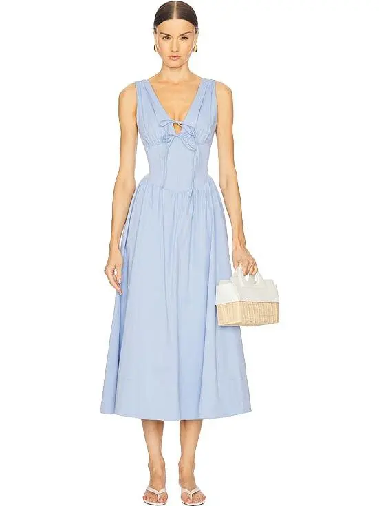 Astr The Label Maili Dress - Blue