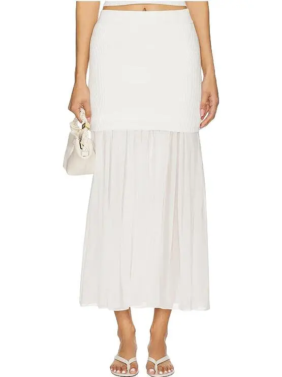 A.L.C. Hayden Skirt - Pearl