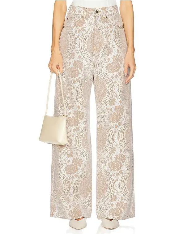 Giuseppe Di Morabito Wide Leg Trousers - Camel