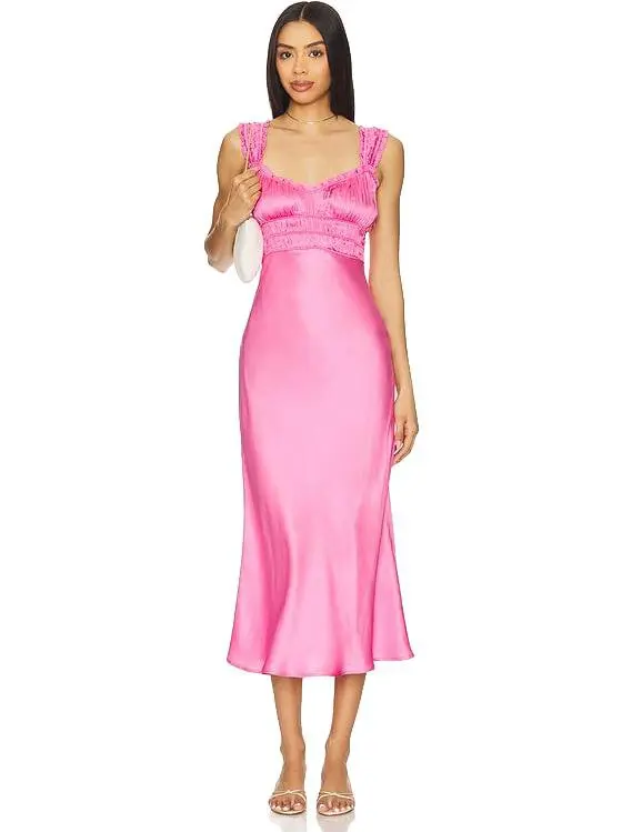 Astr The Label Enola Dress - Pink