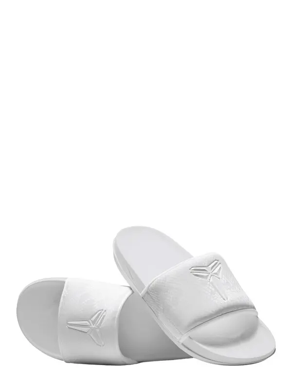 Nike Kobe Offcourt Slides - White