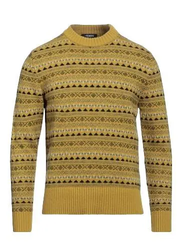 MASQ 39 Multicolor Patterned Sweater - Yellow