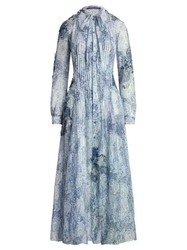 Ralph Lauren Hannes Maxi Dress - Blue