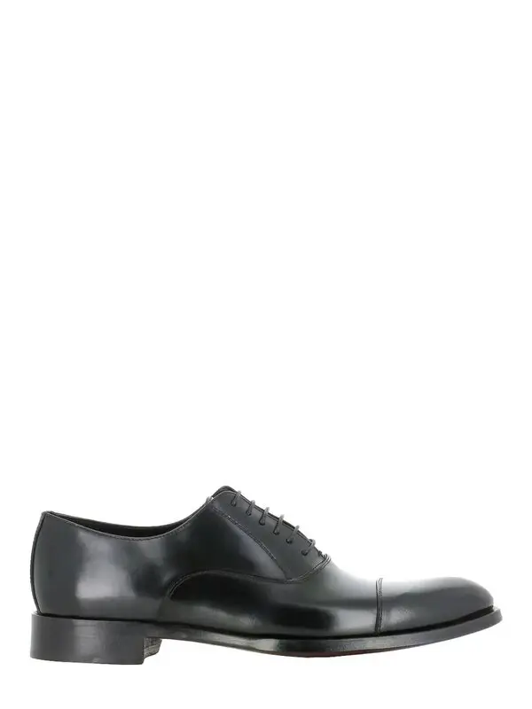 TASSINARI Leather Oxford Shoes - Black