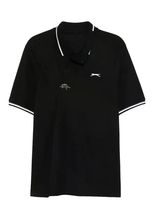 PROTOTYPES Wrapped Polo Shirt - Black