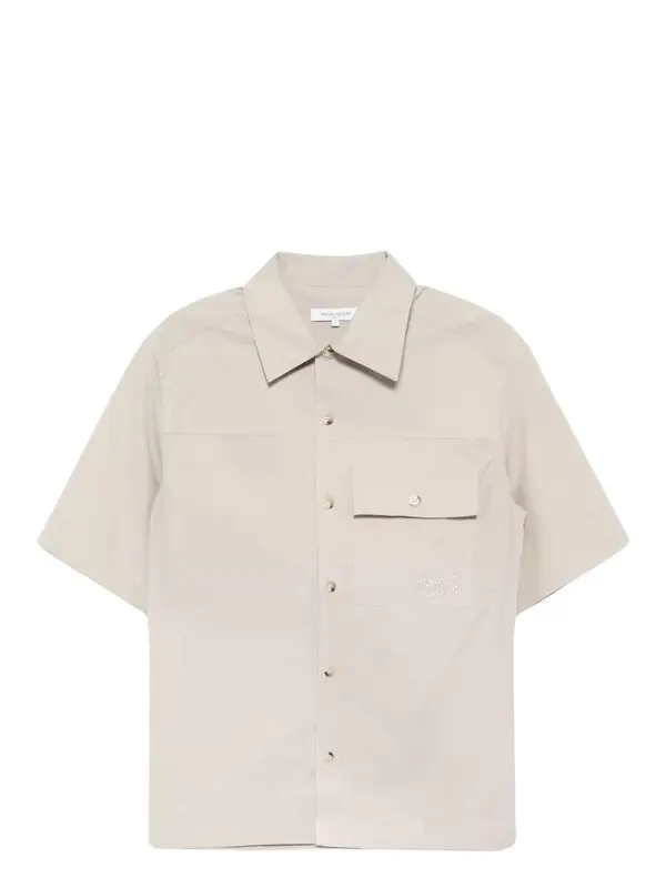 Maison Kitsuné Short-sleeves Shirt - Brown