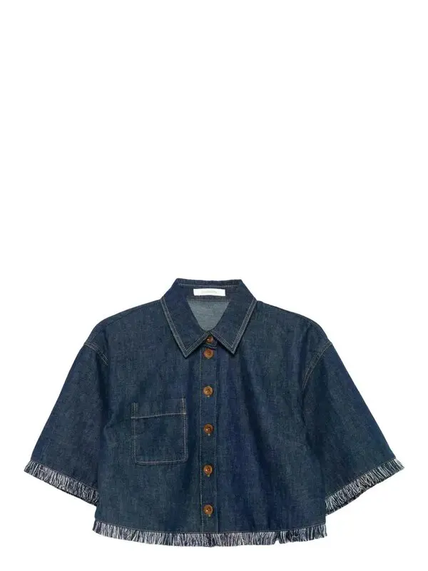 Zimmermann Rhiannon Shirt - Blue