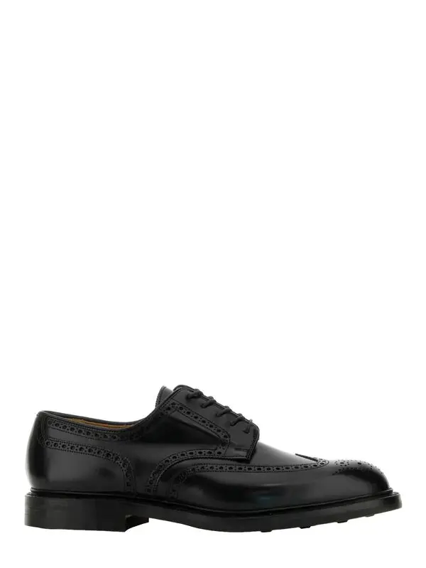Crockett & Jones Pembroke Oxford Shoes - Black