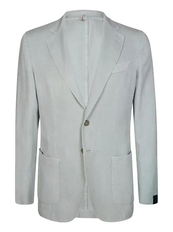 SANTANIELLO Single-breasted Blazer - Blue