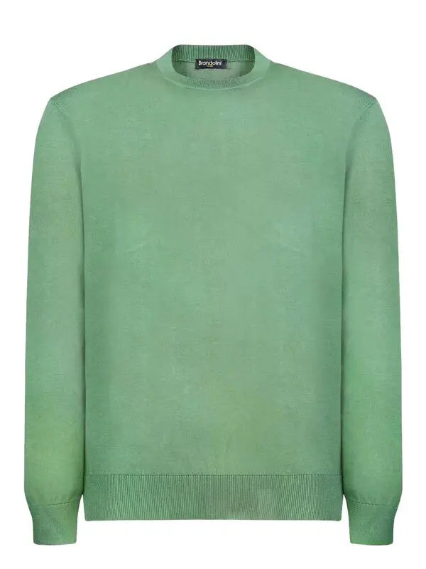 FILIPPO DE LAURENTIIS Crew Neck Sweater - Green
