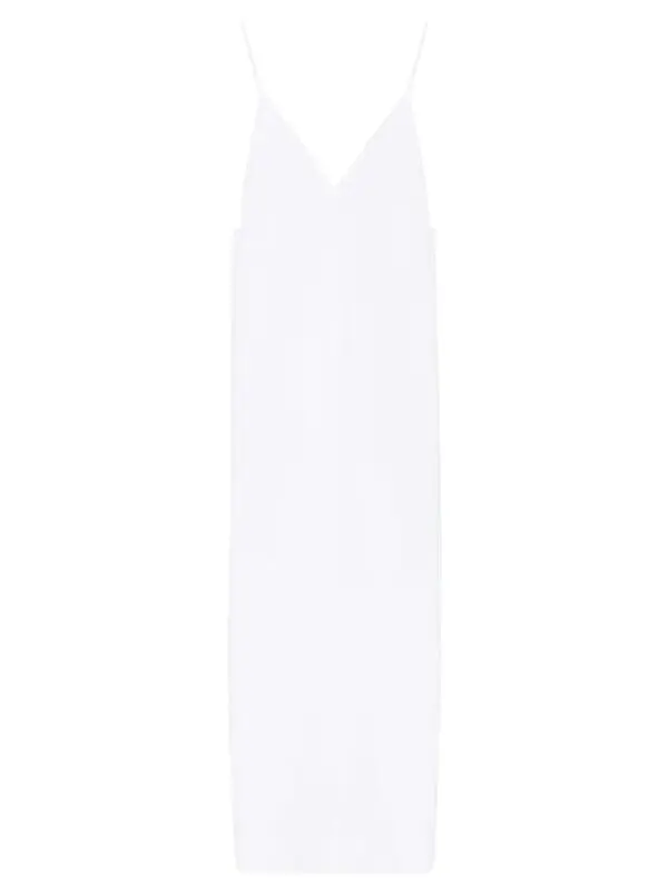 Khaite Tulula Midi Dress - White
