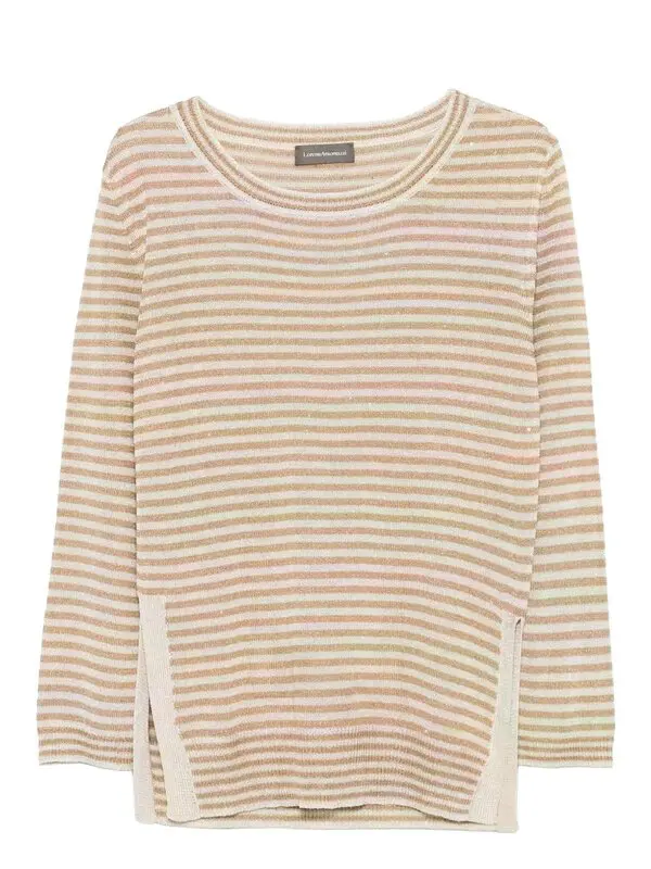 Lorena Antoniazzi Striped Top - Neutrals