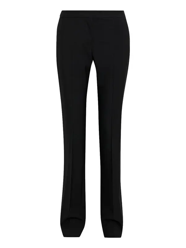 Alexander McQueen Wool-twill Bootcut Pants - Black