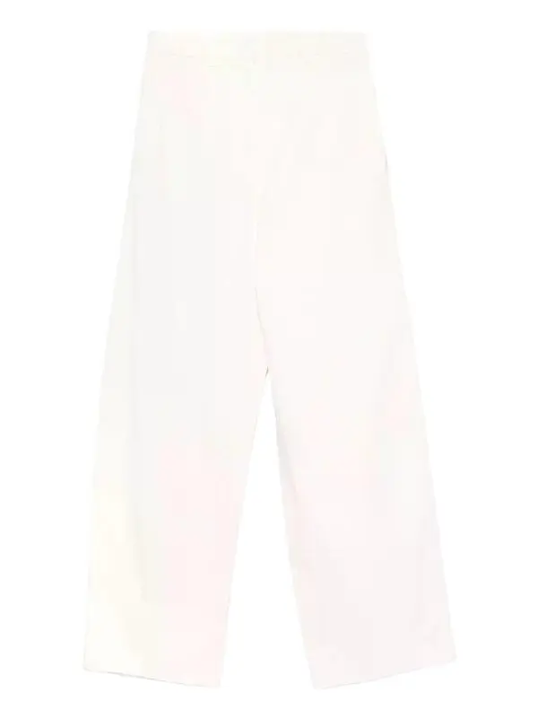 N°21 Twill-weave Trousers - Neutrals