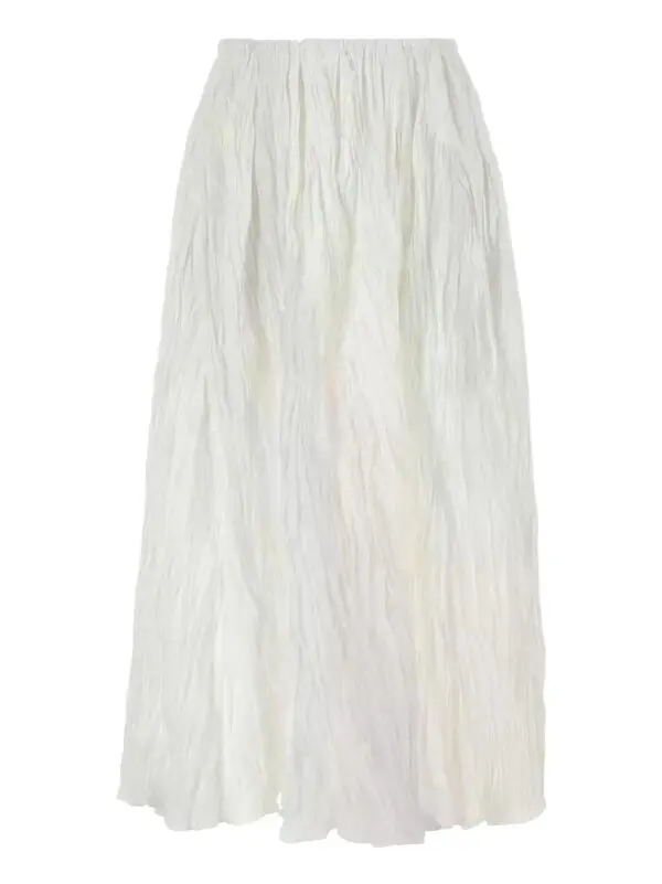 Co Pleated Maxi Skirt - White