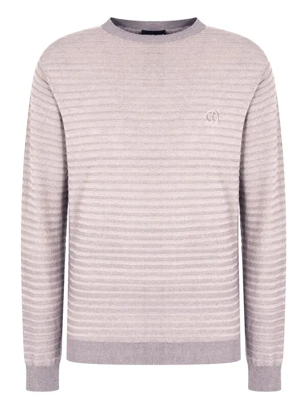 Giorgio Armani Crew-neck Jumper - Beige