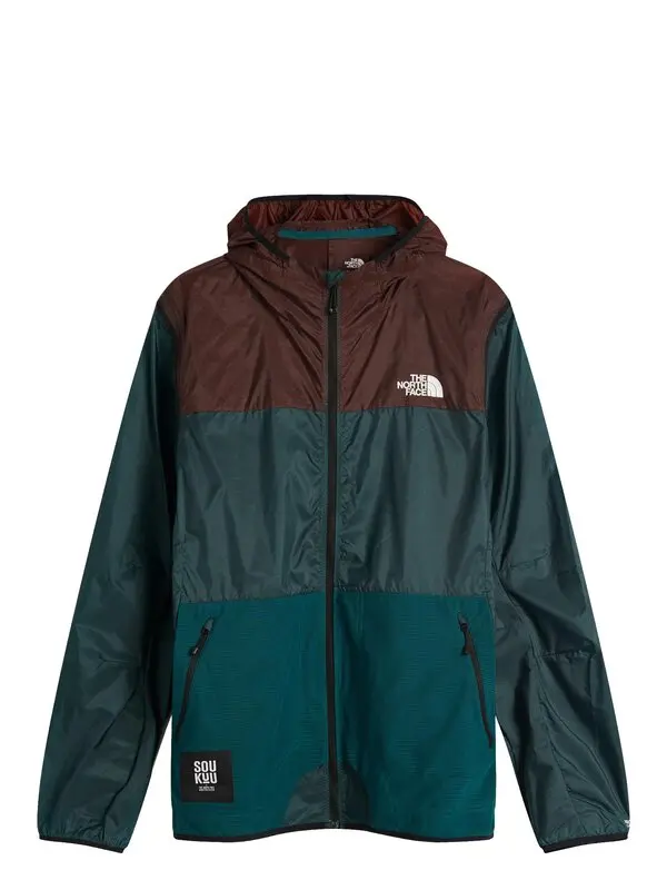 The North Face X Undercover Soukuu Convertible Wind Jacket - Bitter Chocolate/deep Blue